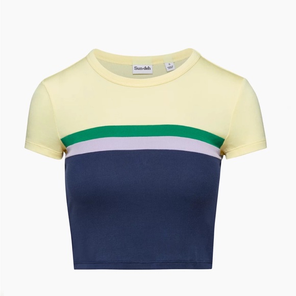 Aritzia | Tops | Nwt Aritzia Sundeh Retro Crop Top | Poshmark